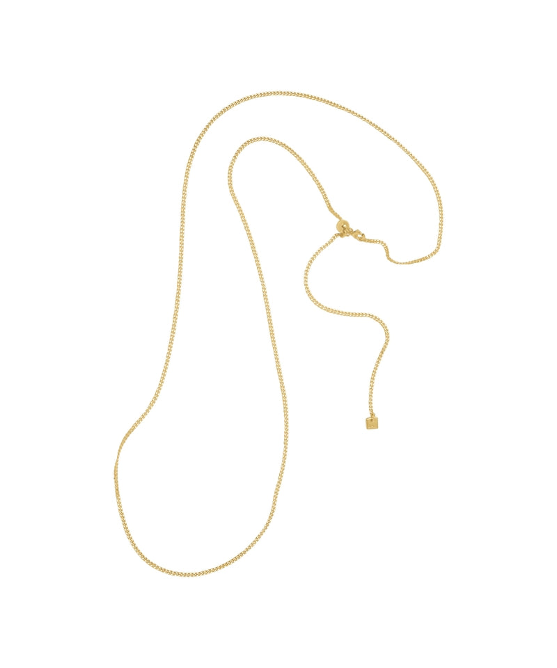 ADJUSTABLE CURB CHAIN 70CM | Gold – BAR Jewellery